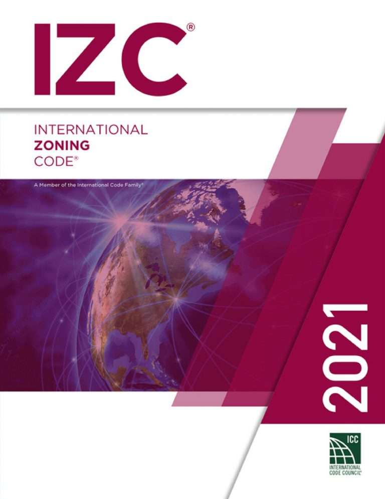 2021 IZC International Zoning Code PDF Download – IBC Manual PDF Download